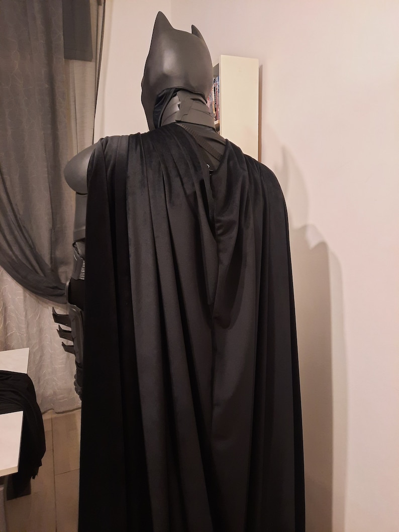 Black Knight Superhero the Bat Cape Bale Version - Etsy