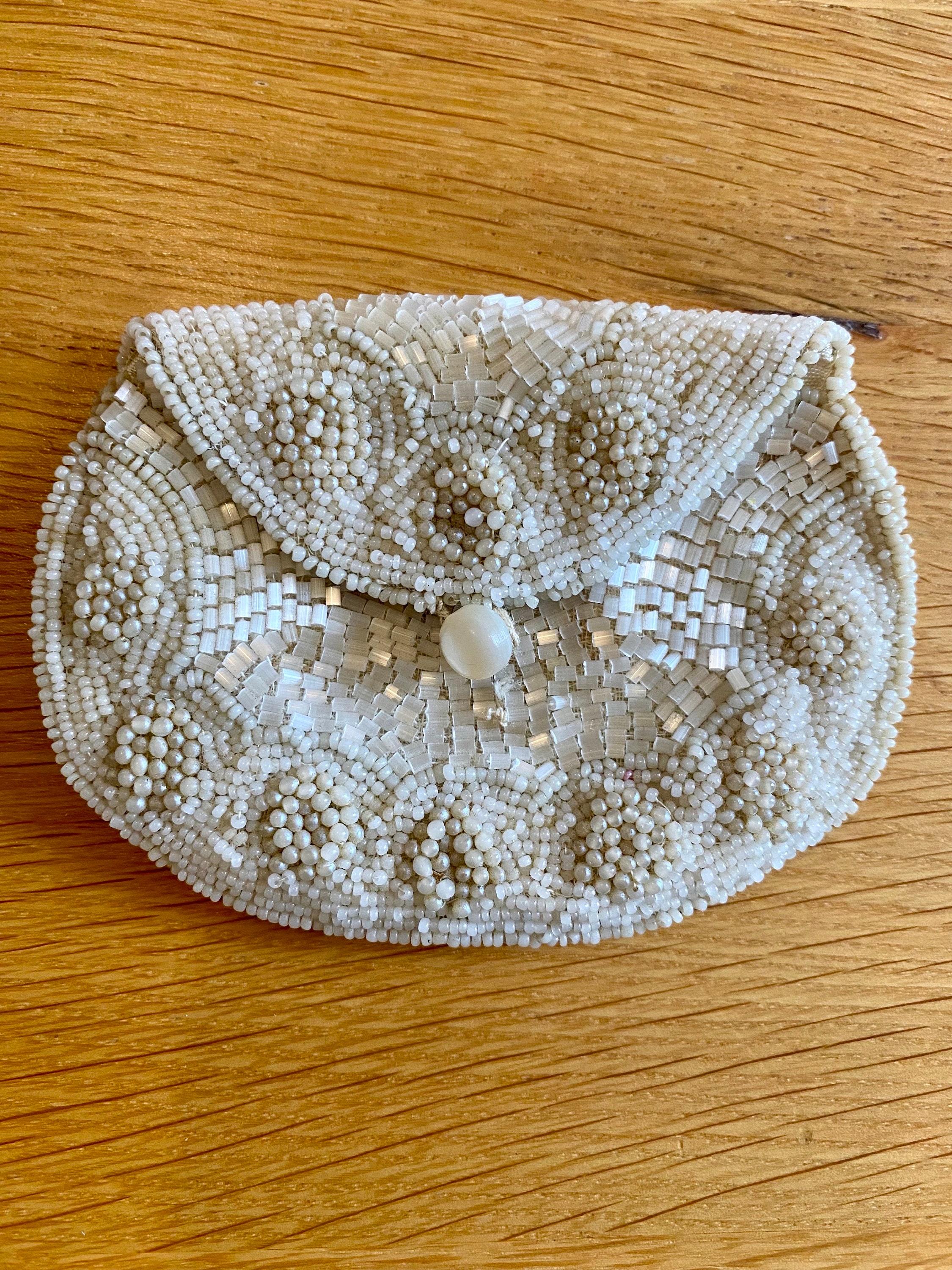 French 1920s Beaded Purse - Etsy