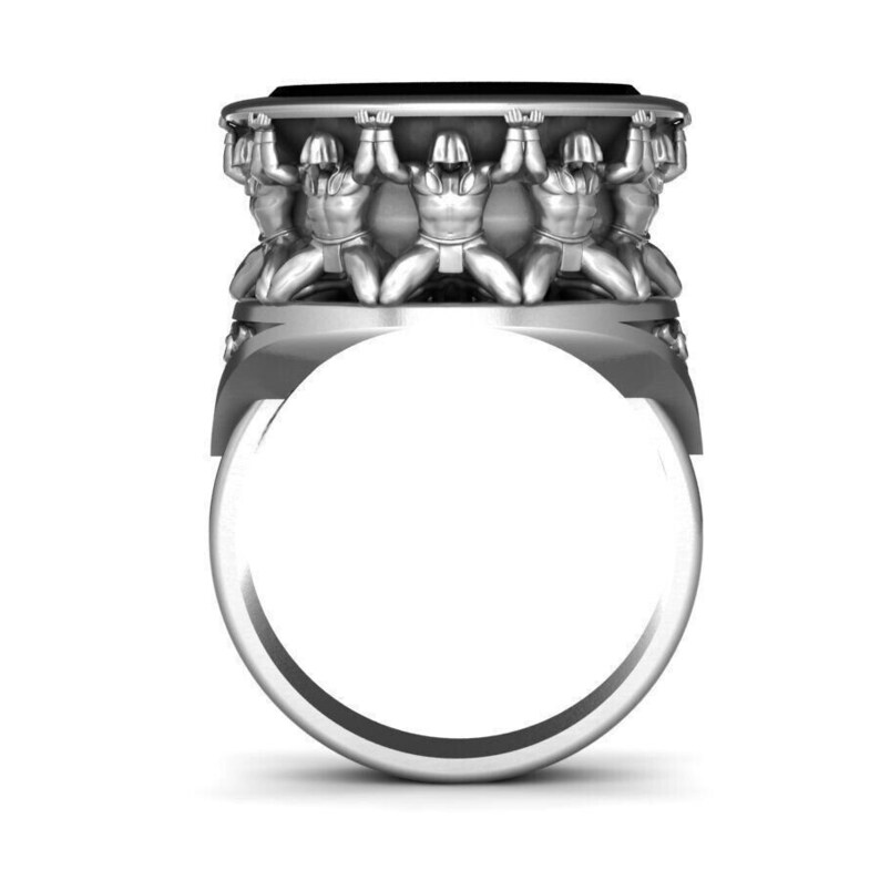 Priest Cult Ring Wax Patterns for Lost Wax Casting Jewelry / Castable ...