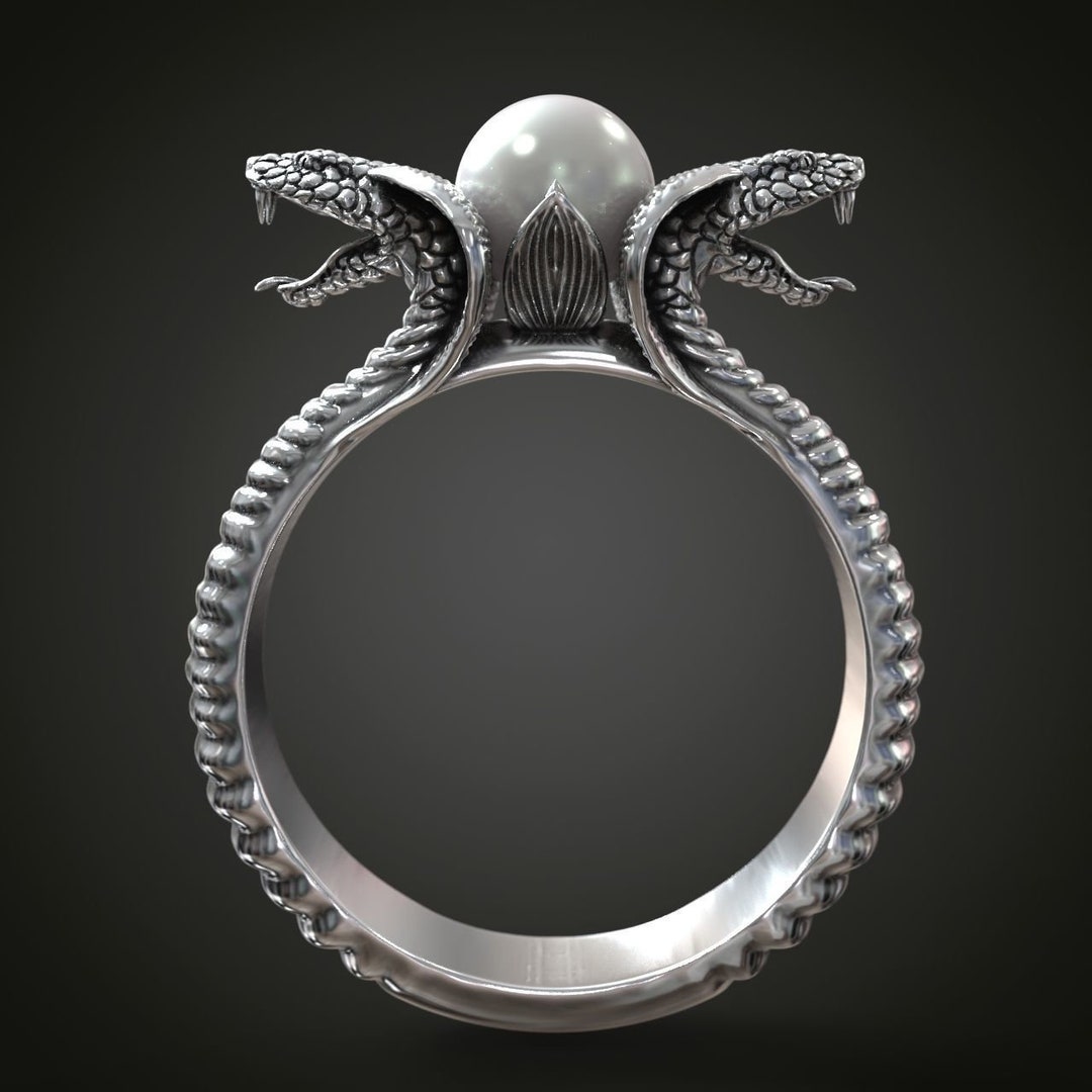 Cobras Ring Wax Patterns for Lost Wax Casting Jewelry / Castable Wax 40 ...