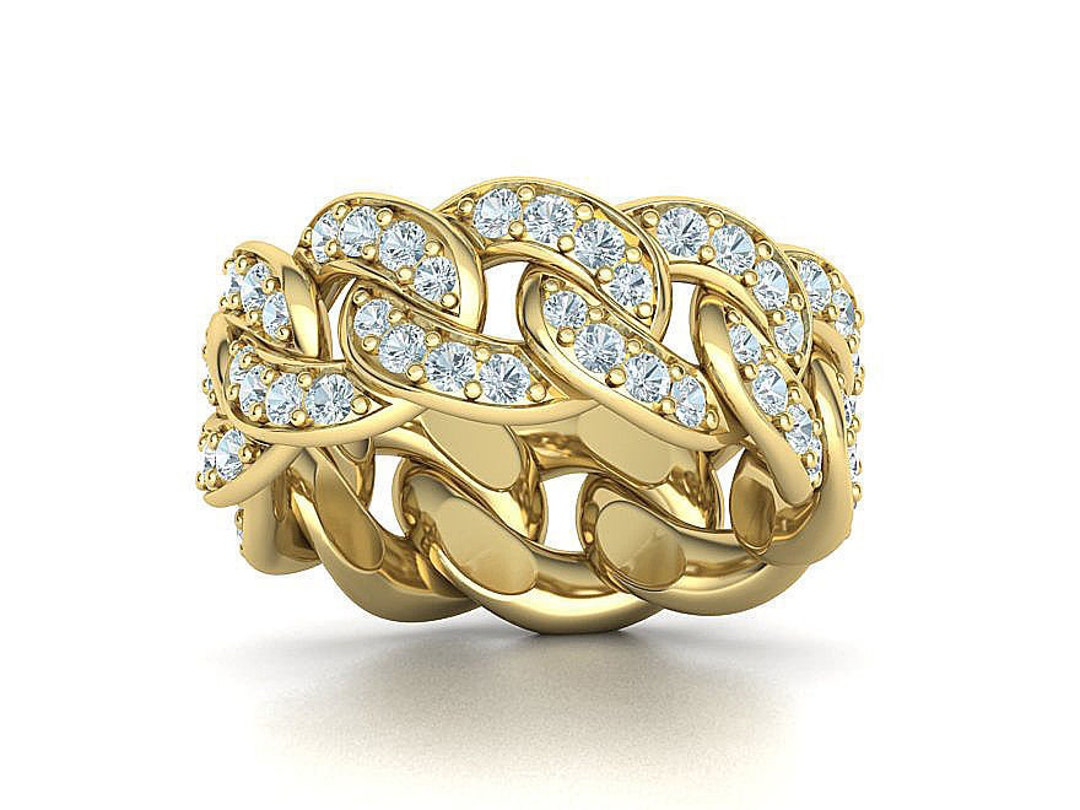 Cuban Wax Pattern Ring for Lost Wax Casting Jewelry Castable Wax Resin ...