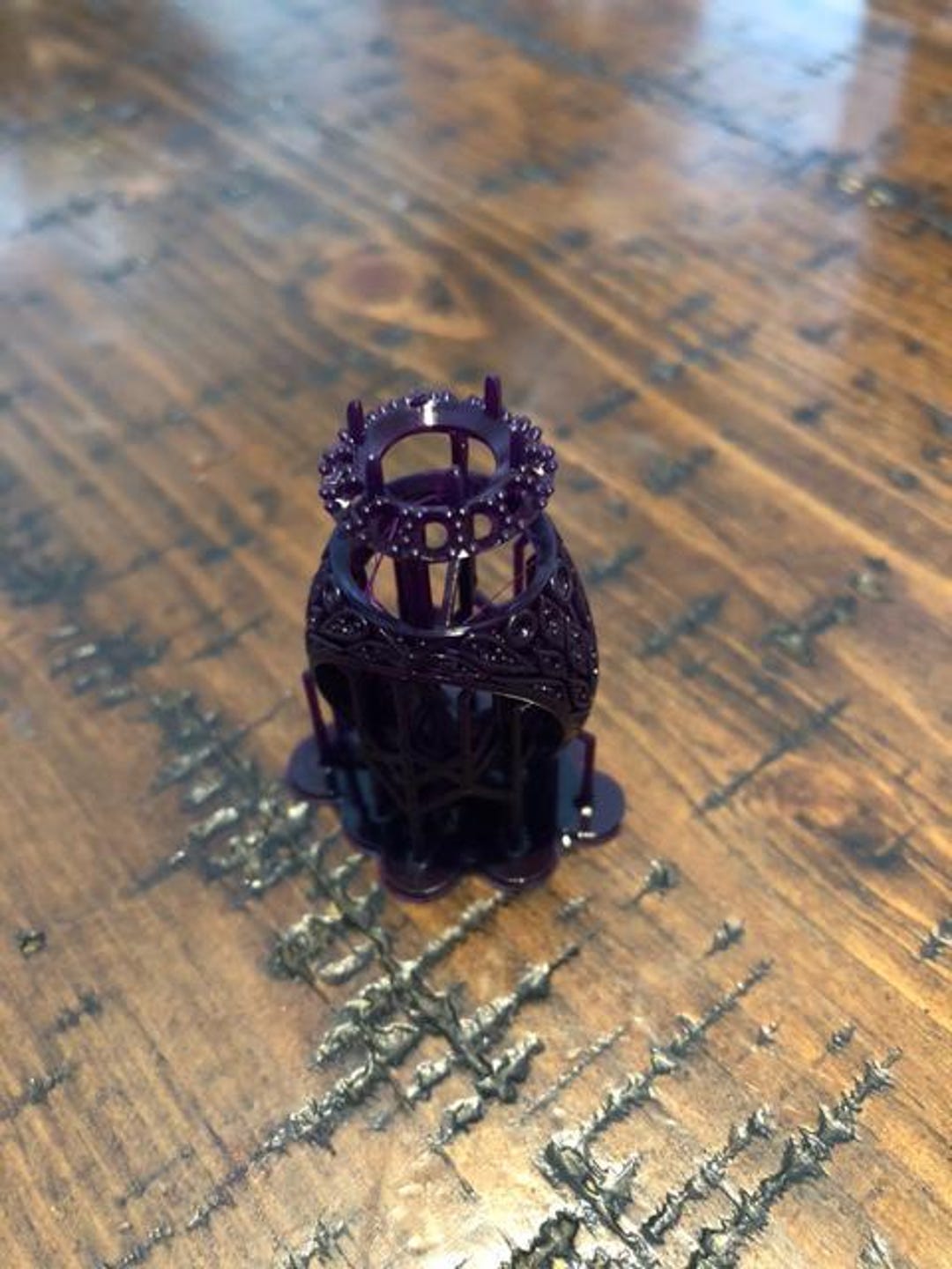 Colored Stone Wax Pattern Ring for Lost Wax Casting Jewelry Castable ...