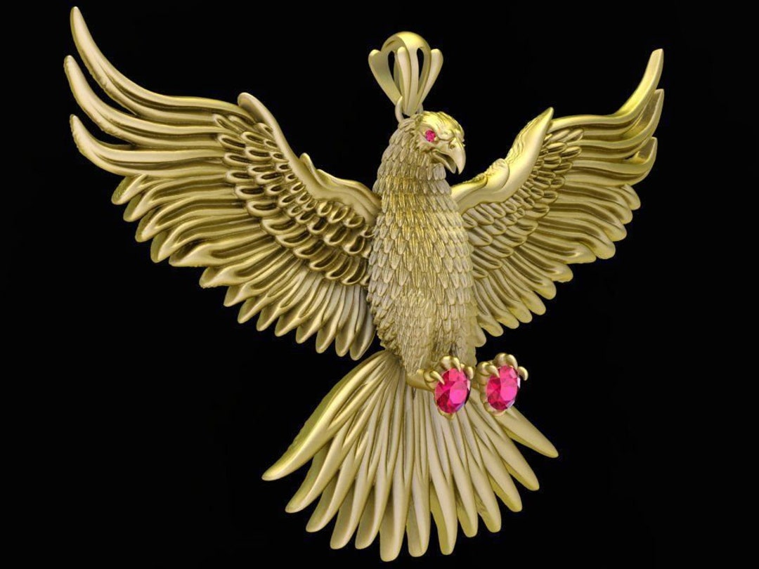 Eagle Pendant Wax Patterns for Lost Wax Casting Jewelry / Castable Wax ...