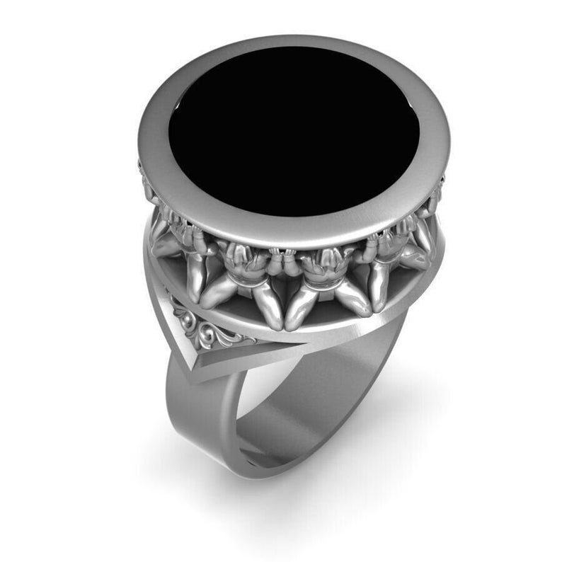 Priest Cult Ring Wax Patterns for Lost Wax Casting Jewelry / Castable ...