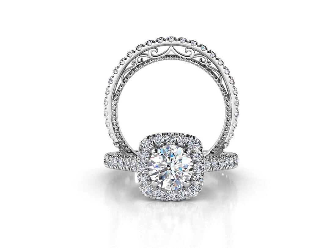 2pc Engagement Ring Set Wax Patterns for Lost Wax Casting Jewelry ...