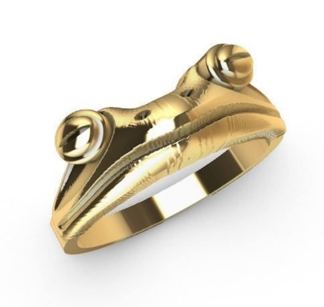 Frog Ring Wax Patterns for Lost Wax Casting Jewelry / Castable Wax 40 ...
