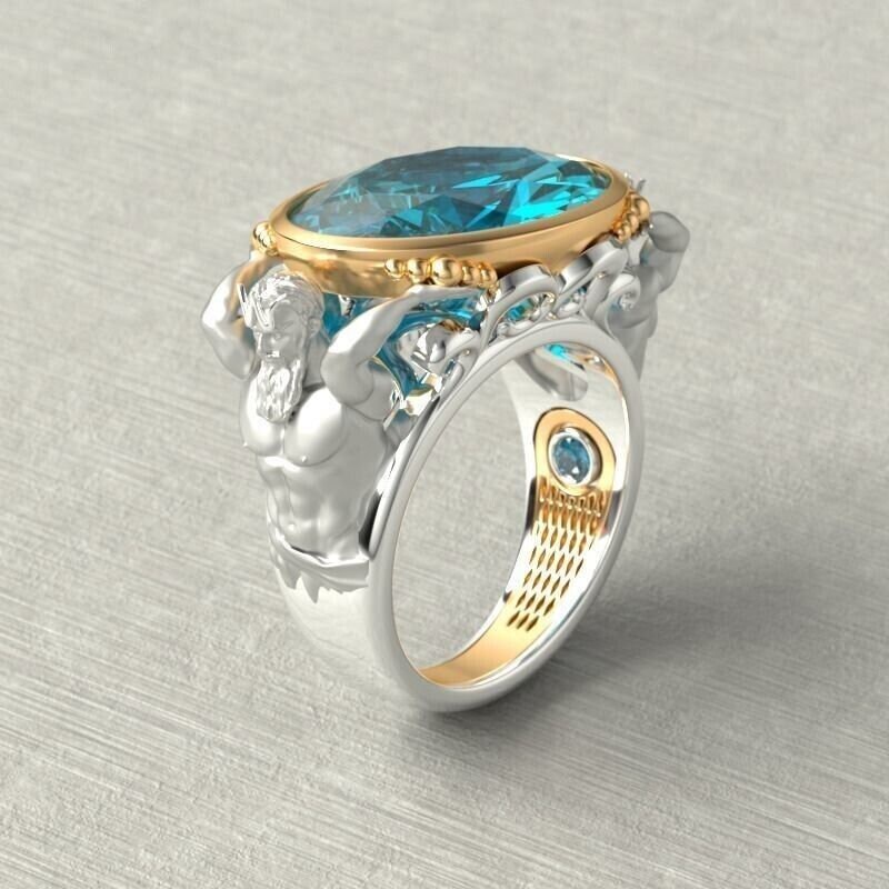 Poseidon Ring Wax Patterns for Lost Wax Casting Jewelry / Castable Wax - Etsy