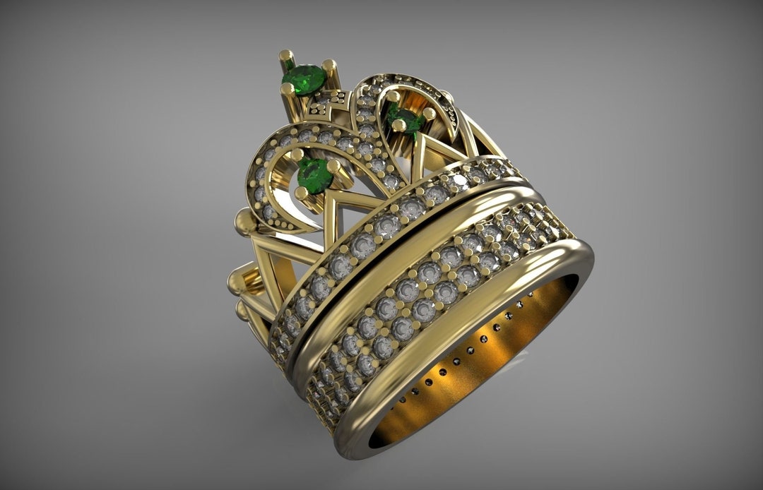 Crown Ring Wax Patterns for Lost Wax Casting Jewelry / Castable Wax 40 ...