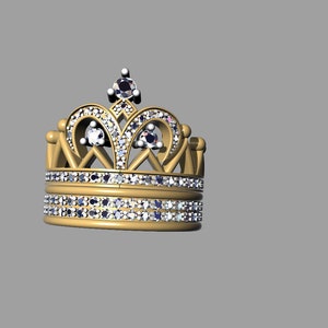 Crown Ring Wax Patterns for Lost Wax Casting Jewelry / Castable Wax 40 ...
