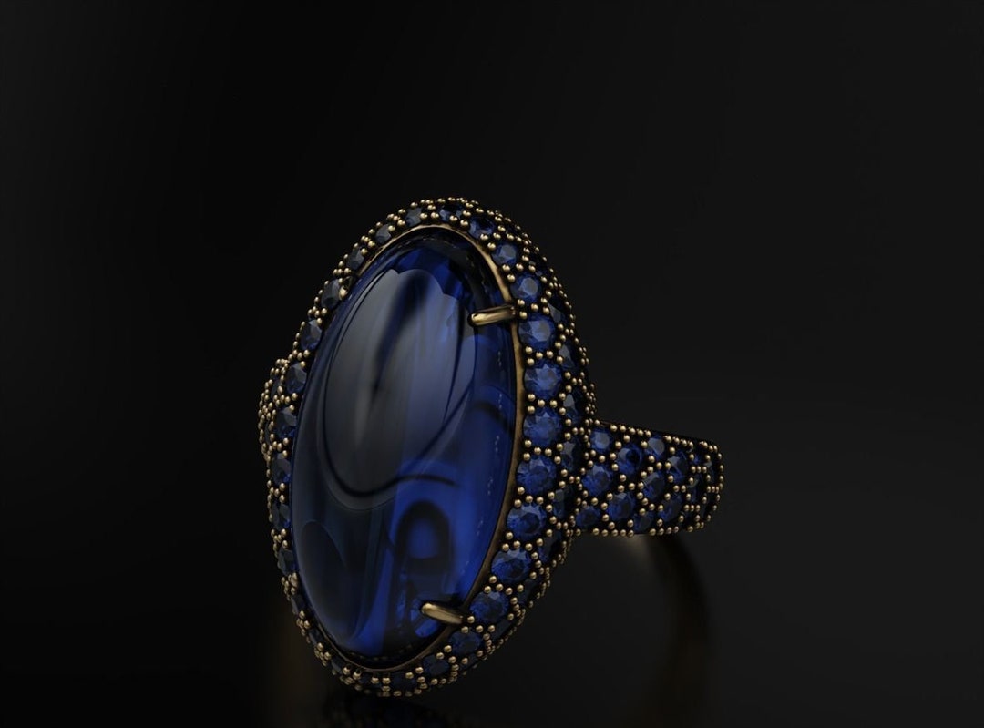 Cabochon Ring Wax Patterns for Lost Wax Casting Jewelry / Castable Wax ...