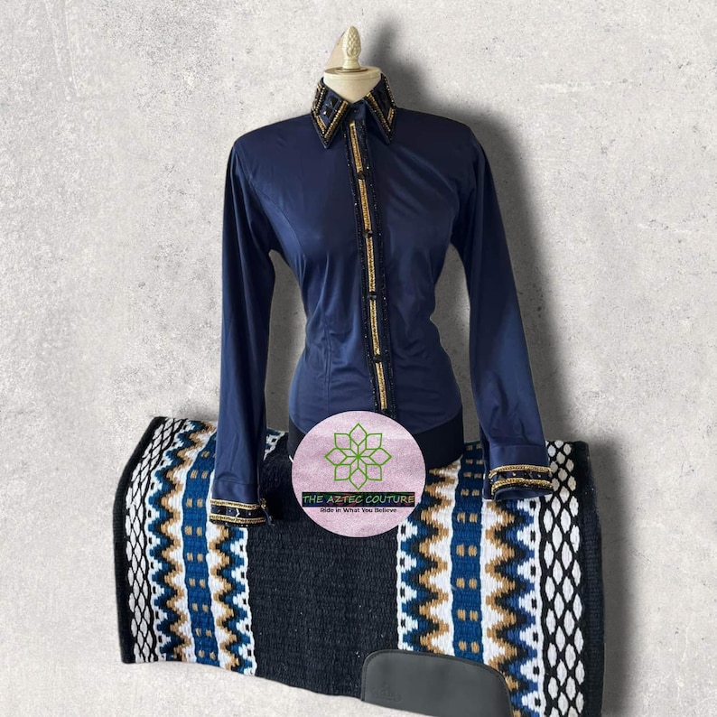 Western Women Show Shirt With Matching Pad - Etsy