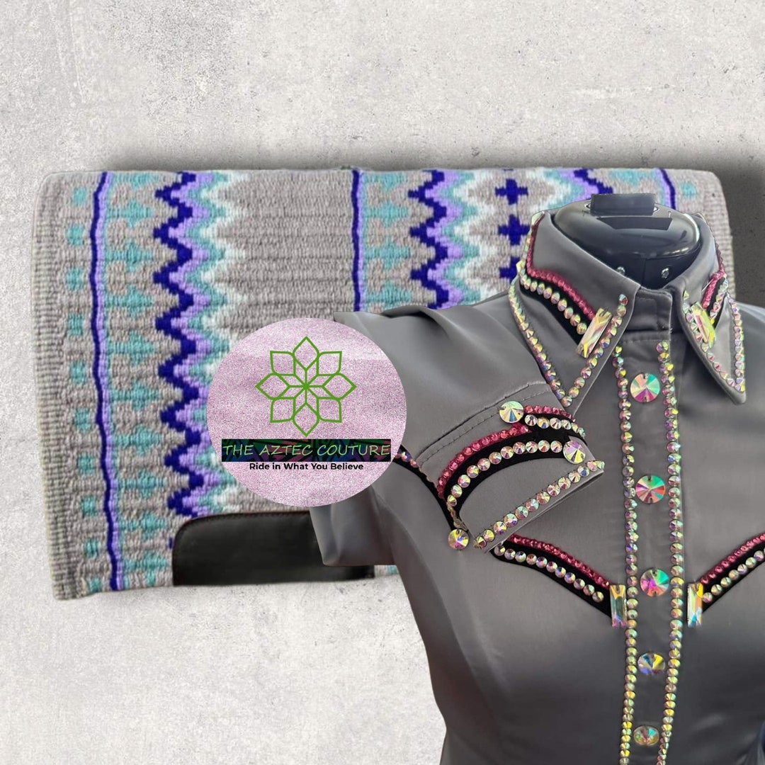 Combo Western Red Show Shirt, Western Show Outfits Pleasure, Western ...