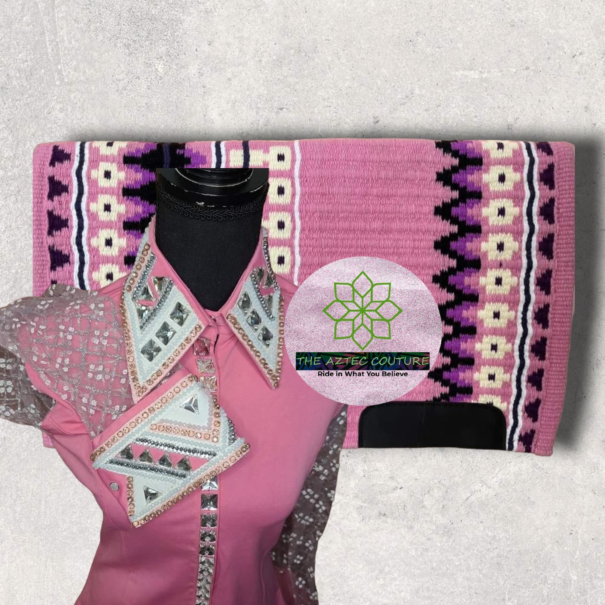 Western Women Show Shirt With Matching Padsheer Sleeve Pattern May Vary ...