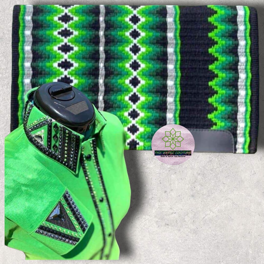 Western Women Ranch Show Shirt With Matching Pad - Etsy