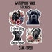 Cane Corso, Dog Stickers, Waterproof Stickers, Water Bottle Stickers ...
