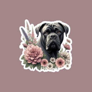 Cane Corso, Dog Stickers, Waterproof Stickers, Water Bottle Stickers ...
