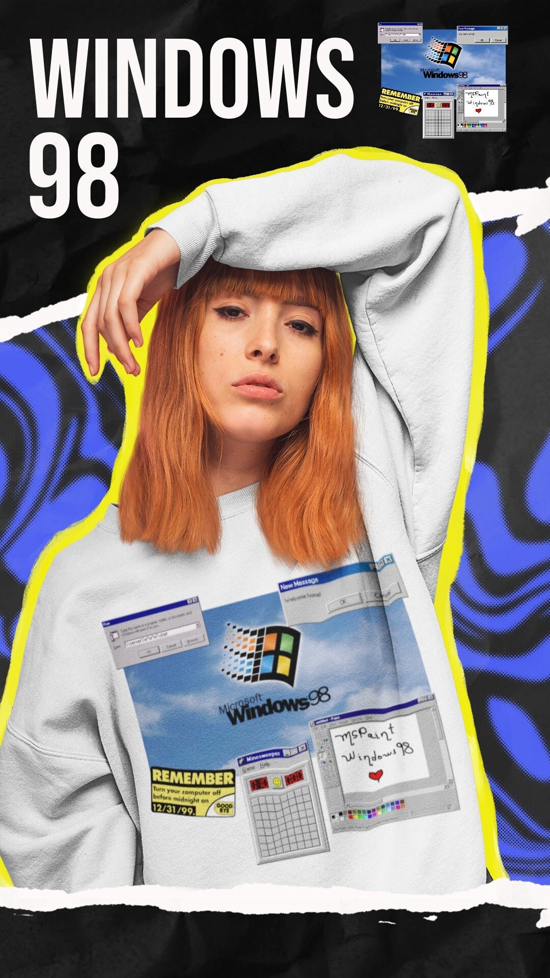 Y2K WINDOWS 98 Webcore Design - Etsy