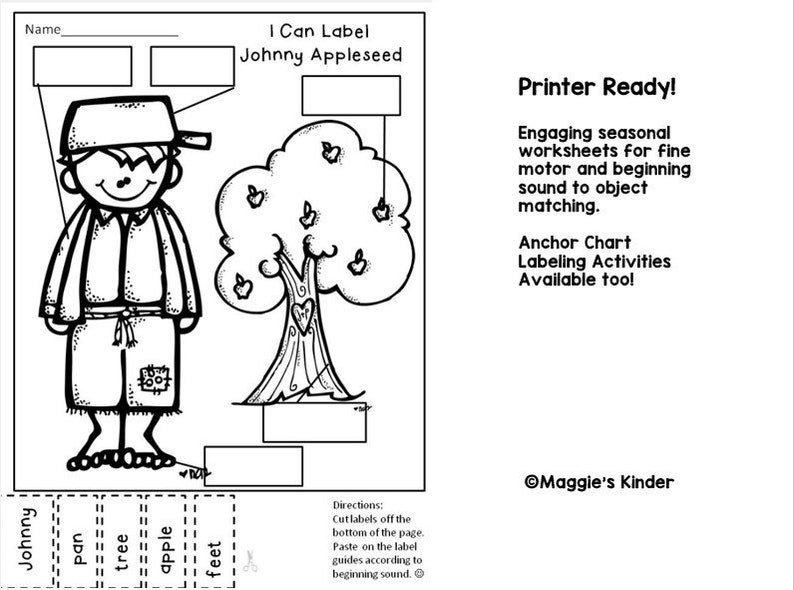 Labeling Anchor Chart Activities - Etsy