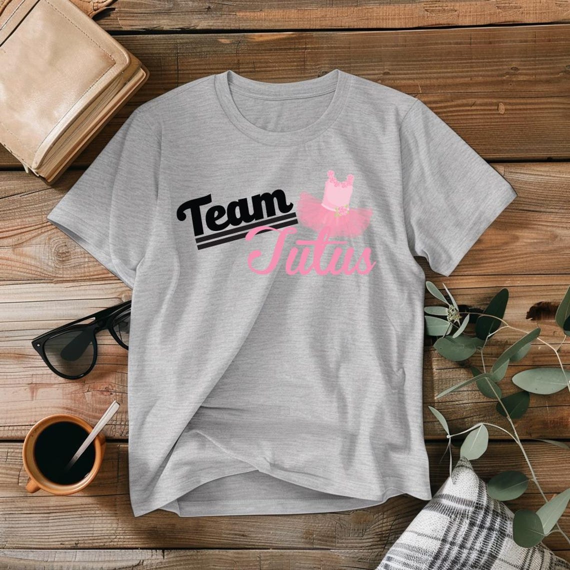Team Tutus Gender Reveal PNG | Instant Download PNG - Etsy