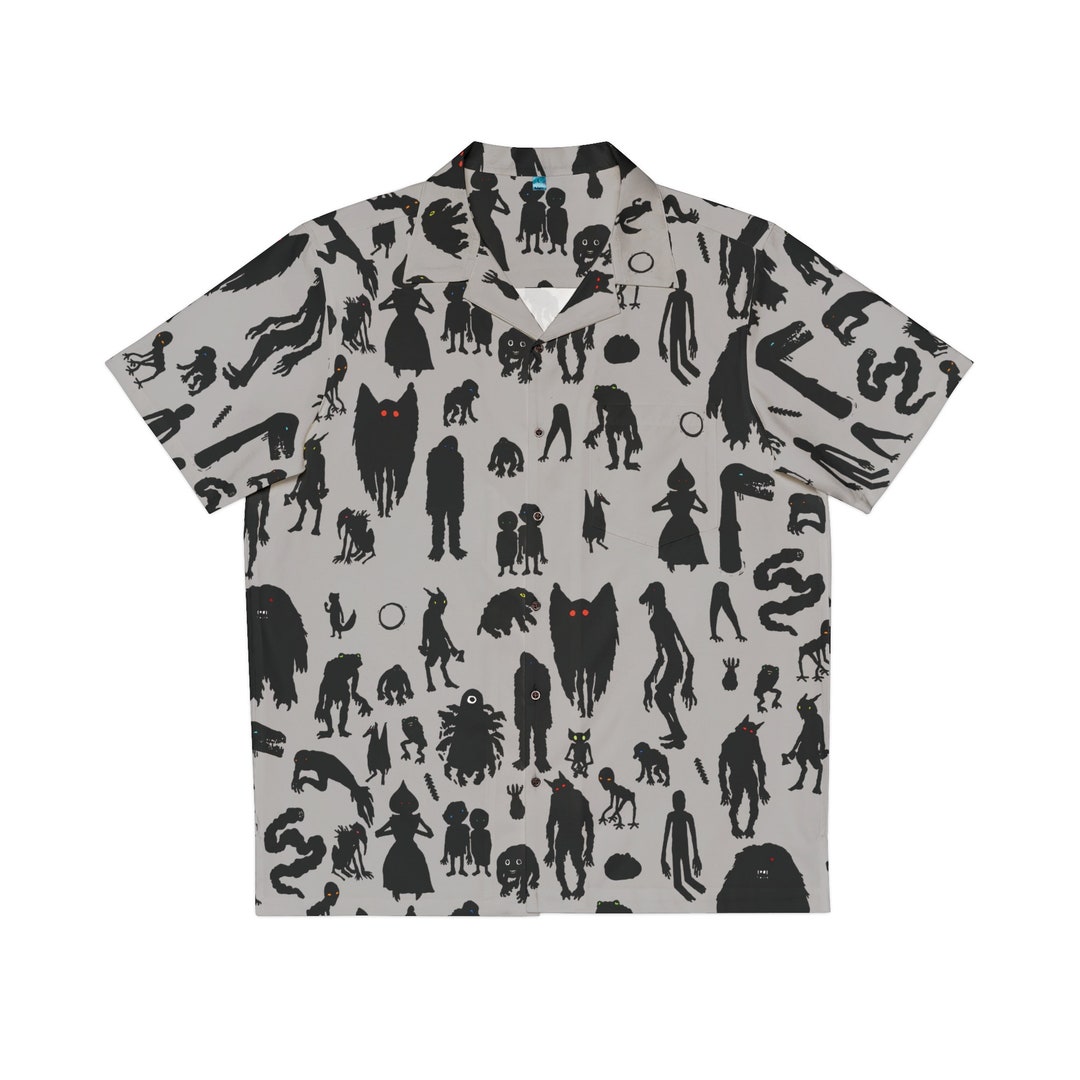 Covered by Cryptids, Men's Hawaiian Shirt - Etsy