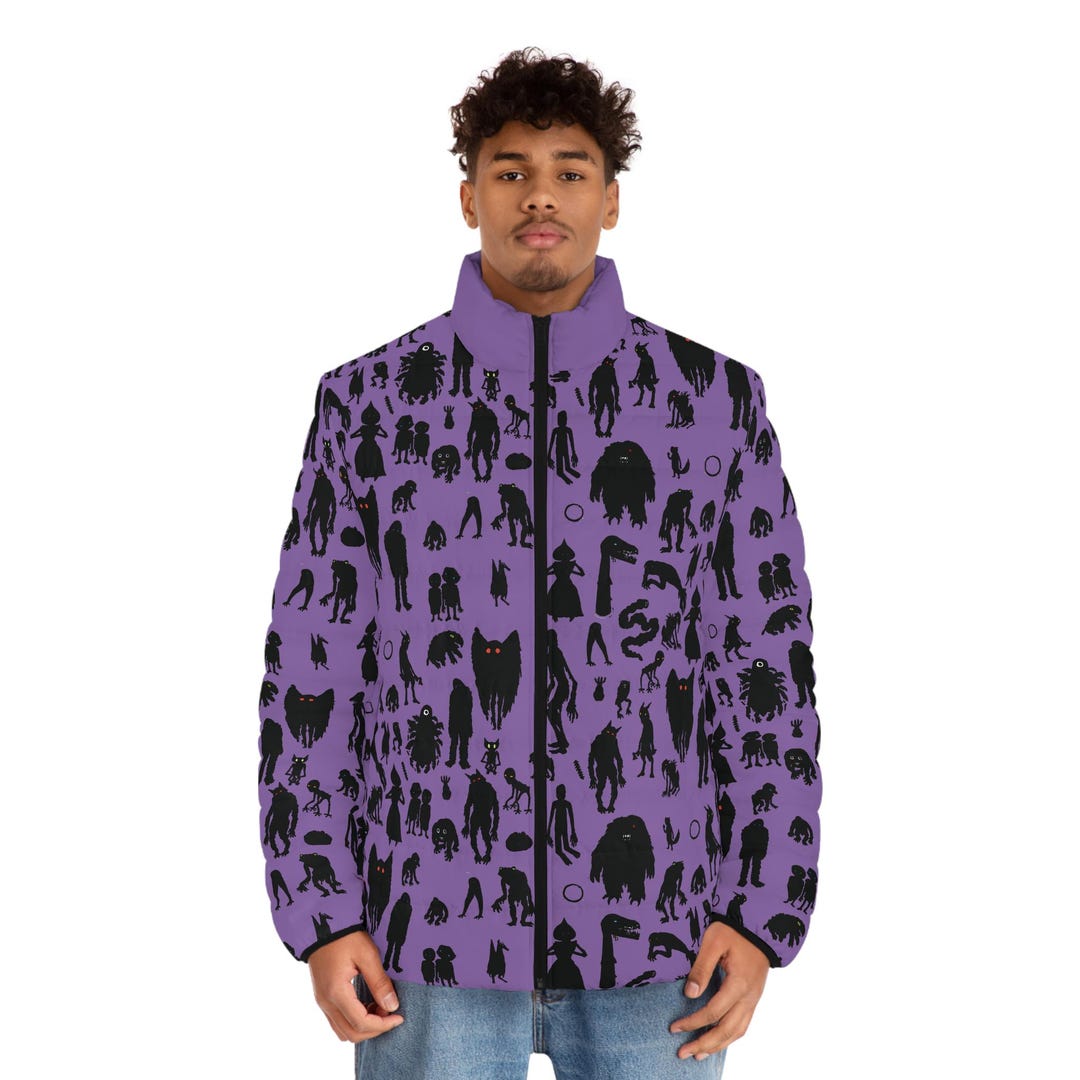 Covered by Cryptids Design, Men's Outerwear, Winter Coat, Outdoor ...