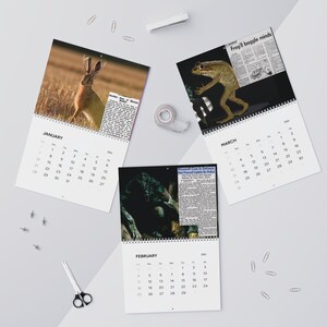 Cryptid Clippings, Cryptids With Newspaper Articles, Wall Calendars ...