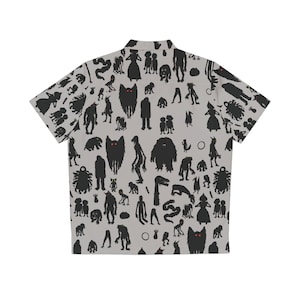 Covered by Cryptids, Men's Hawaiian Shirt - Etsy