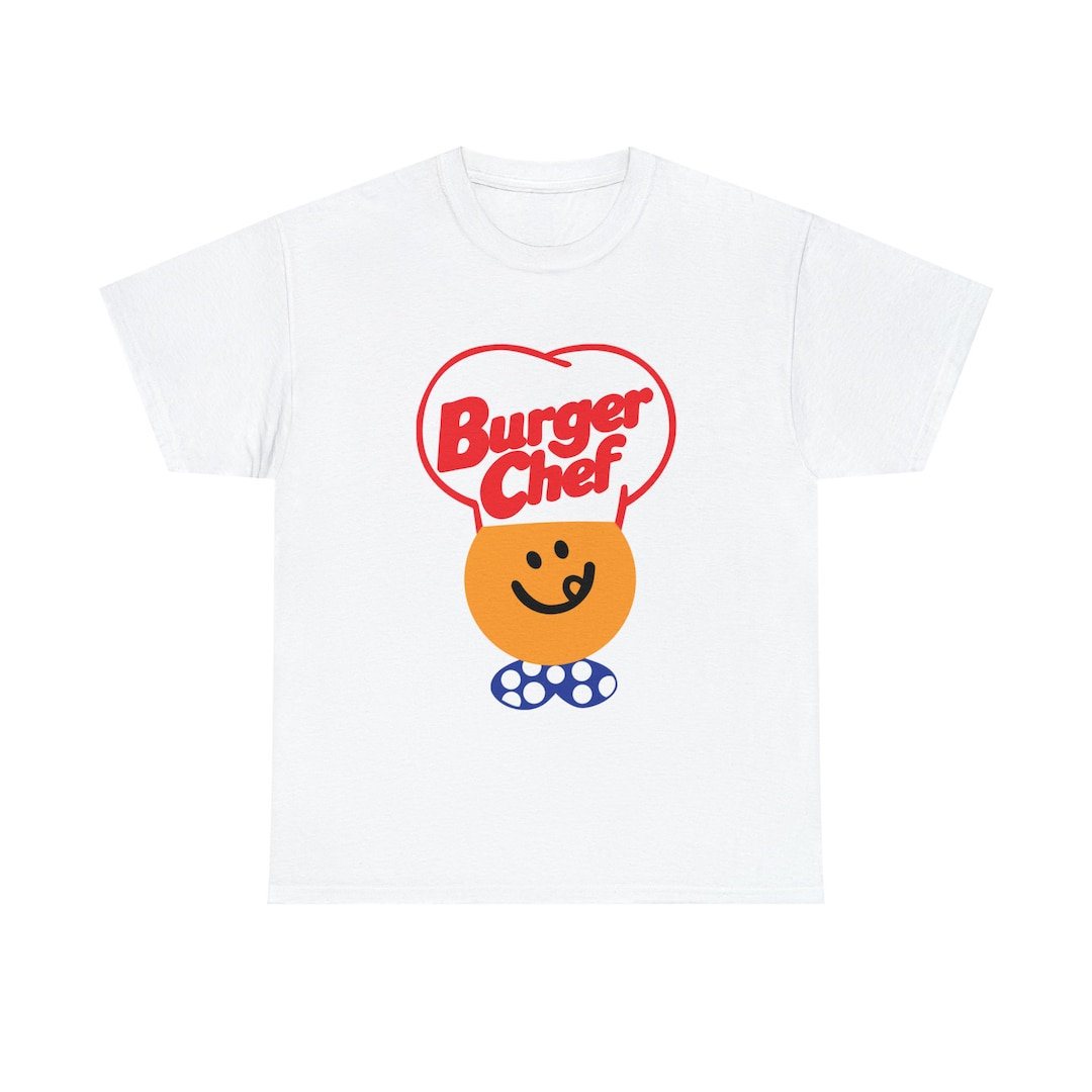 Vintage Burger Chef Fun Meal Logo, Unisex Heavy Cotton Tee - Etsy