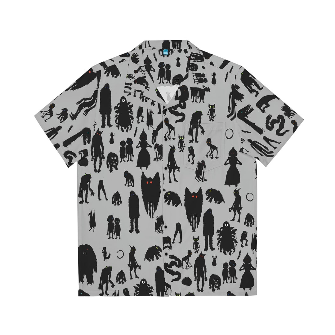 Covered by Cryptids, Men's Hawaiian Shirt - Etsy