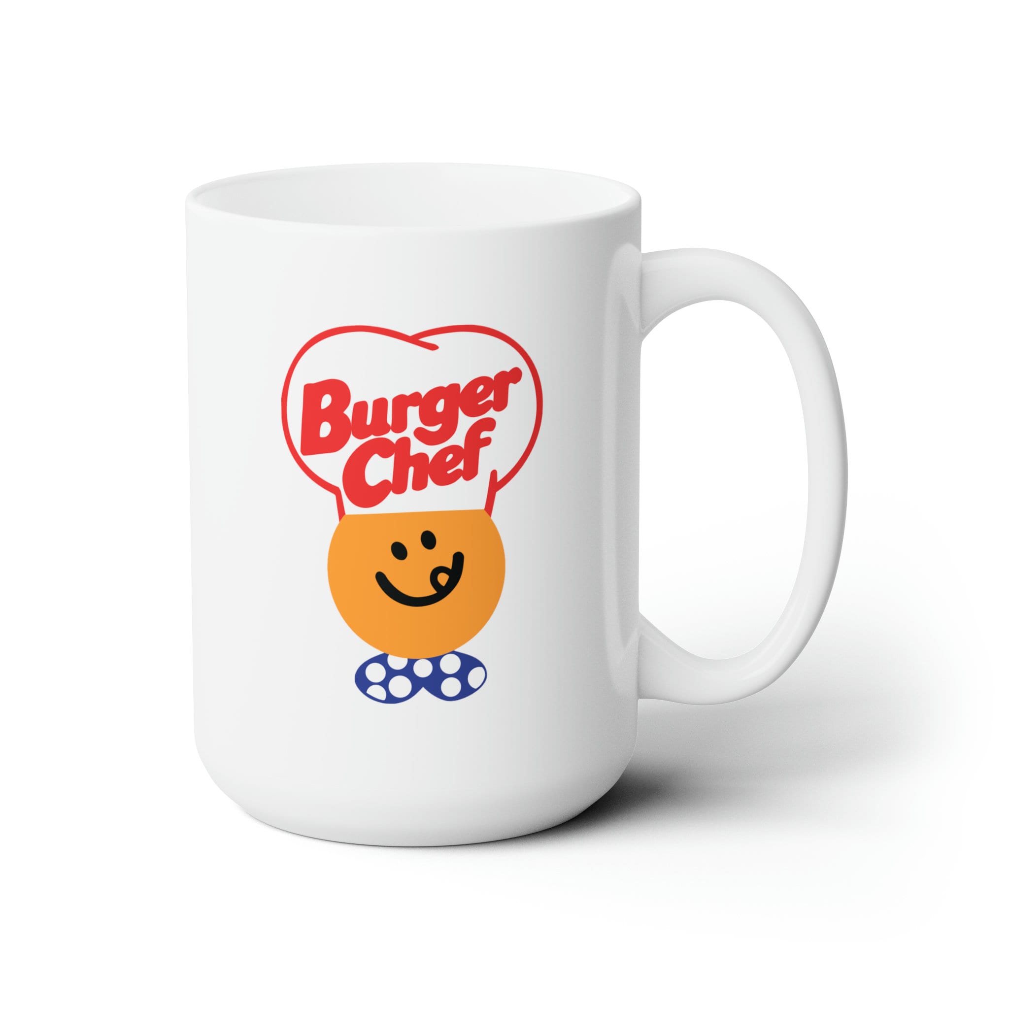 Vintage Burger Chef Fun Meal Logo, Large 15 Oz Ceramic Mug - Etsy