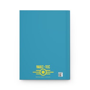 Vault Tec, Overseer's Journal, Fallout Inspired, Hardcover Journal ...