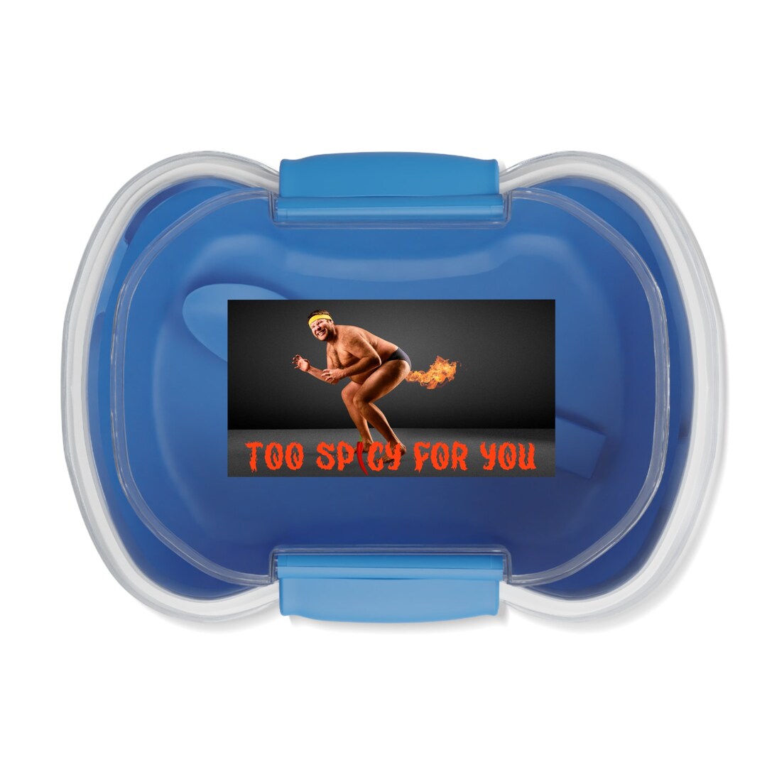 Too Spicy for You, Two-tier Bento Box - Etsy