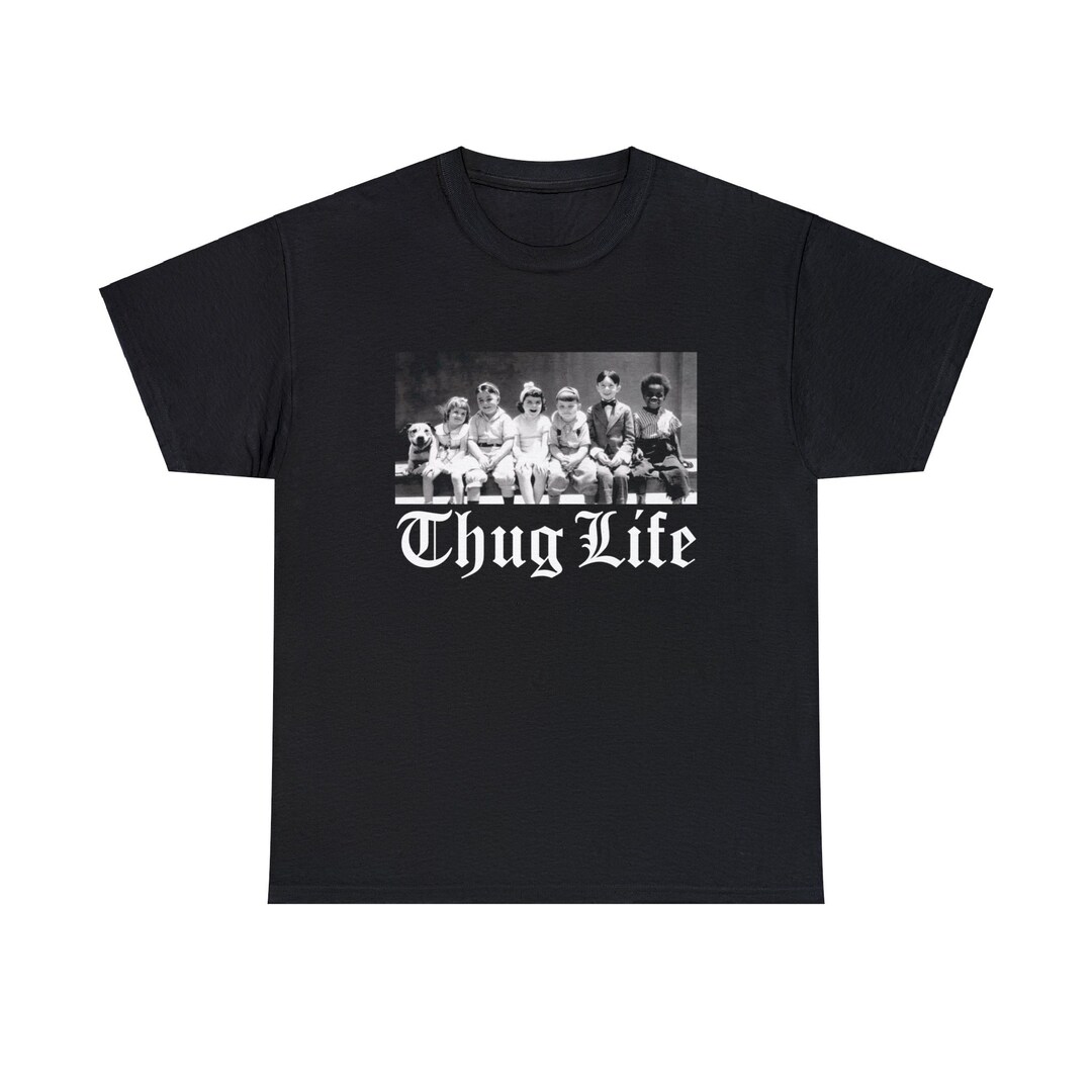 Our Gang/little Rascals, Thug Life, Unisex Heavy Cotton Tee - Etsy