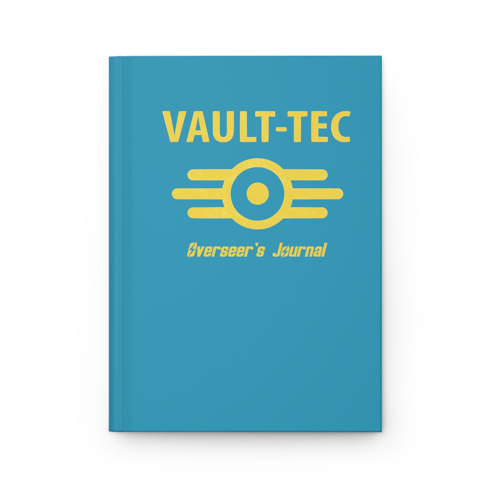 Vault Tec, Overseer's Journal, Fallout Inspired, Hardcover Journal ...