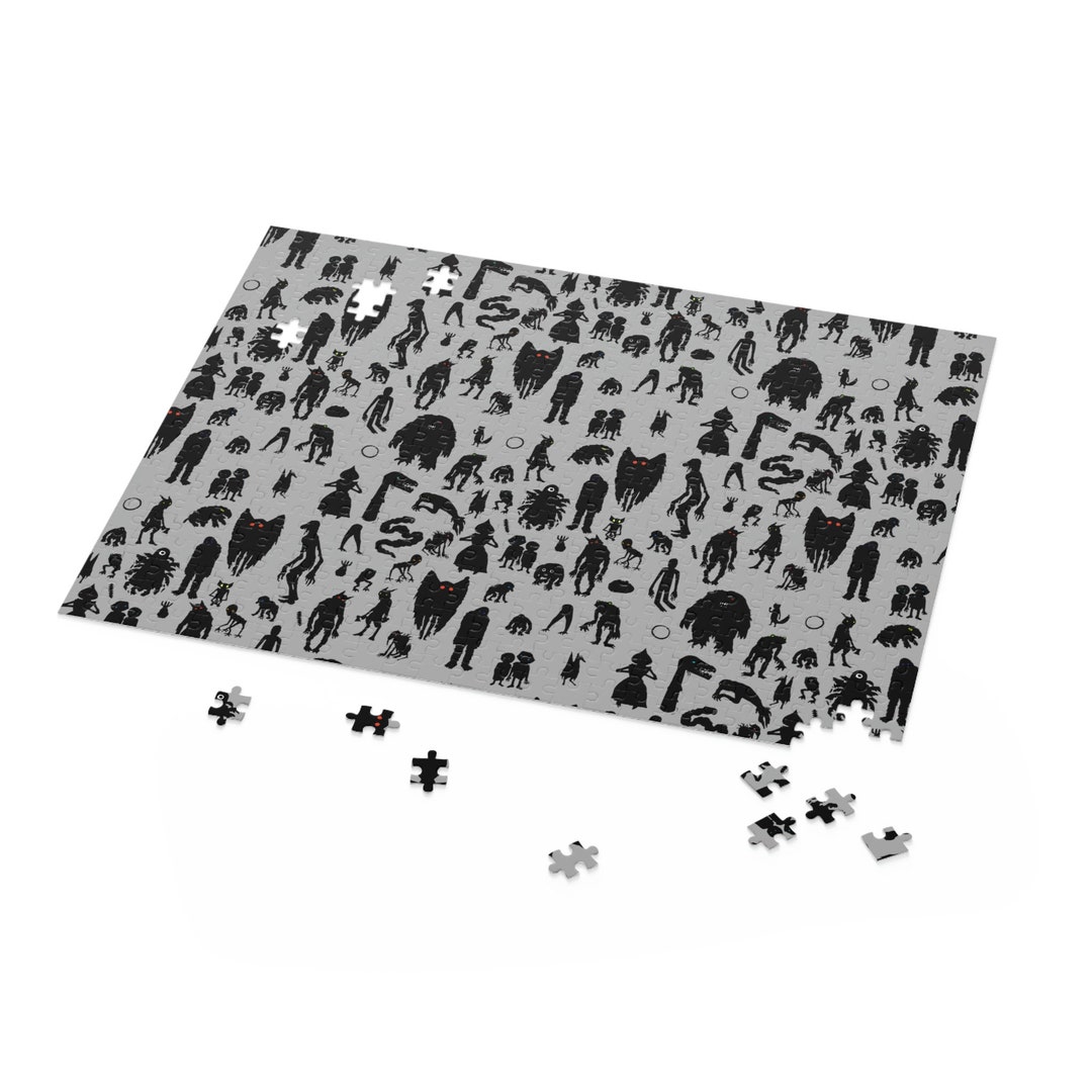 Covered by Cryptids, Puzzle 500-piece - Etsy
