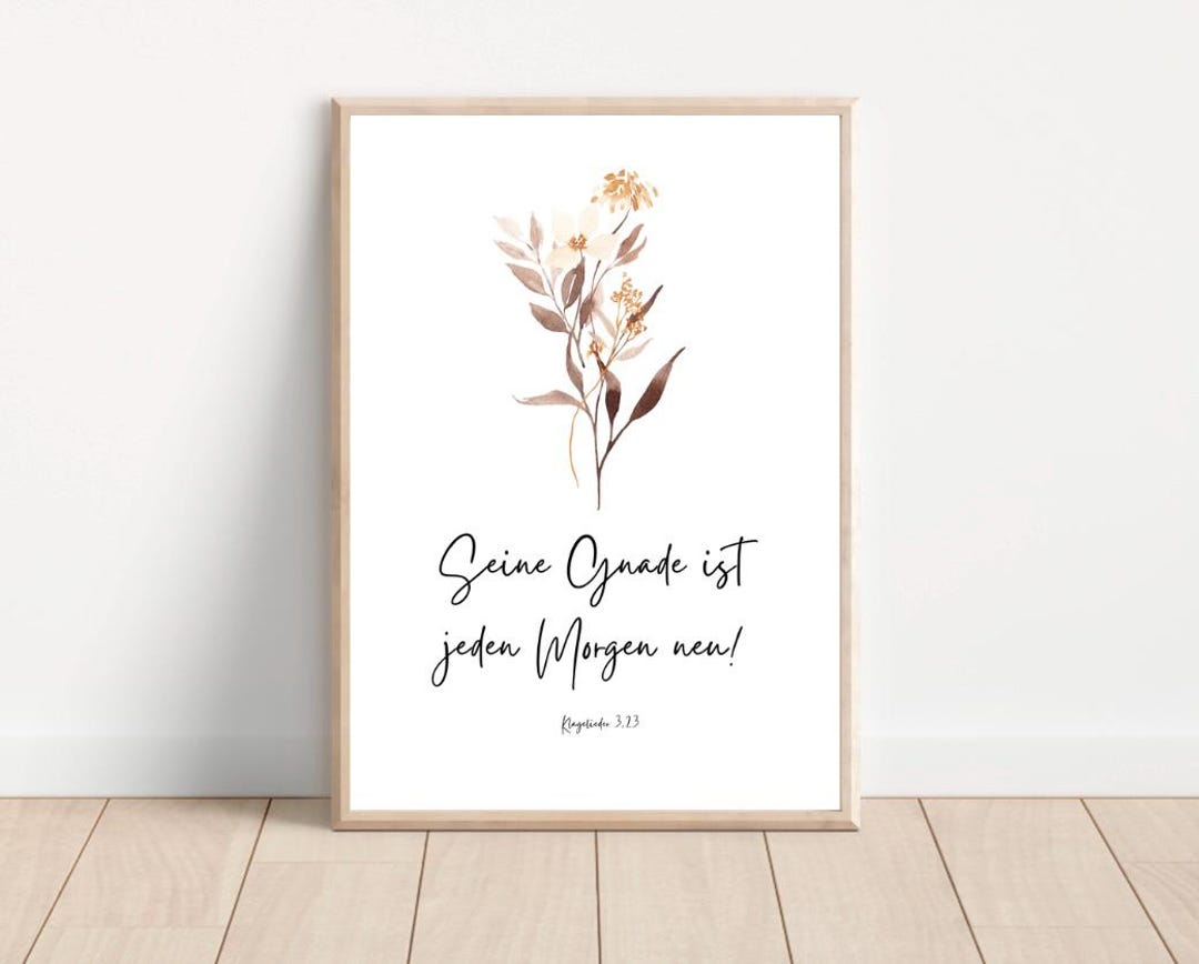 Christian Poster / A4 Poster / A3 Poster / Bible Verse Poster / Digital ...