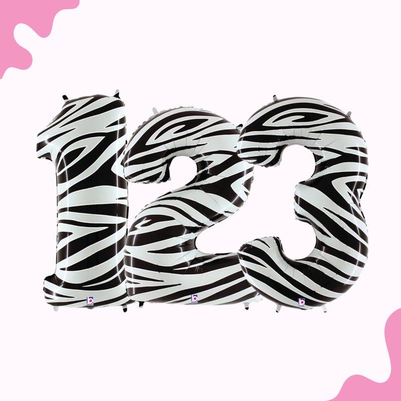 Zebra Theme Party - Etsy
