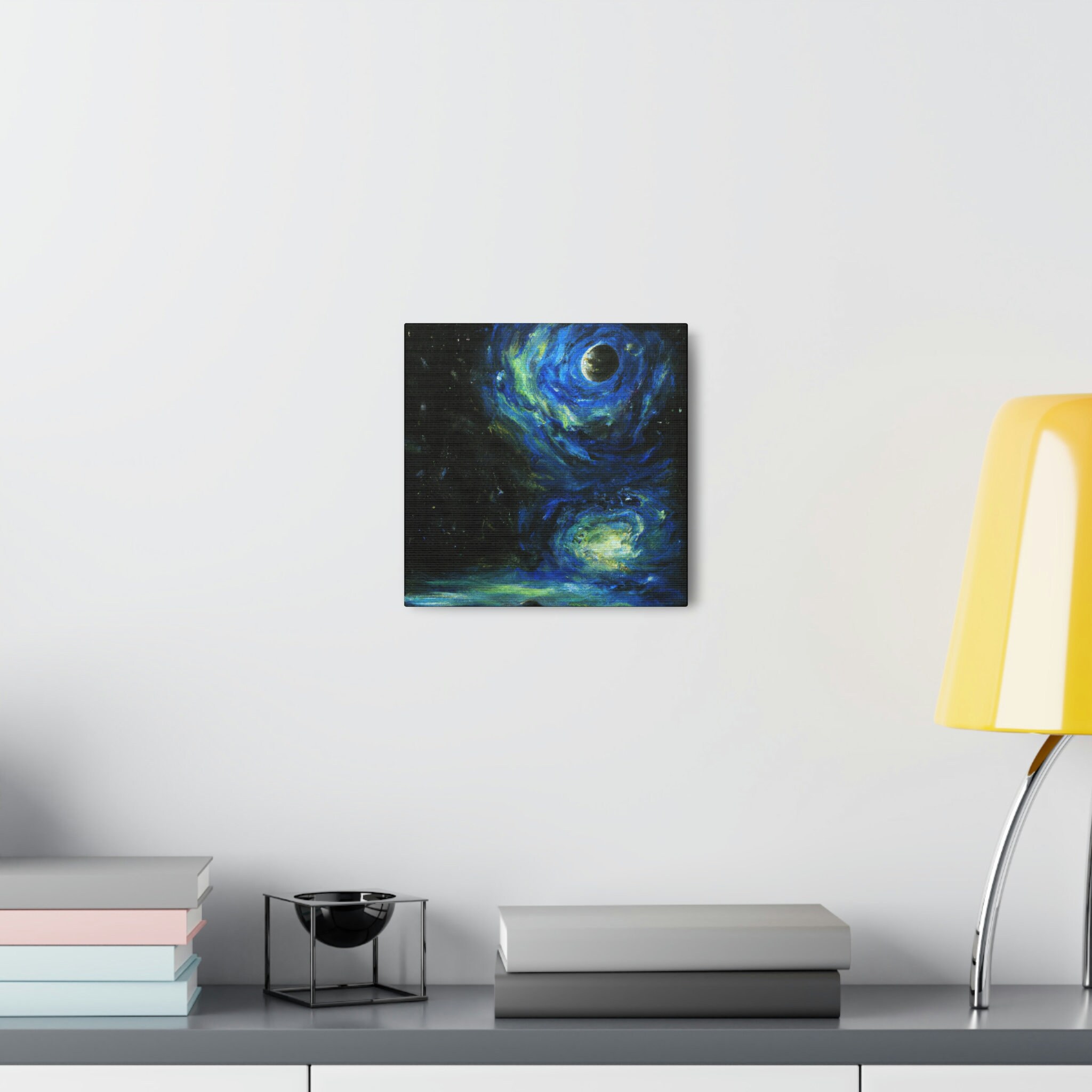 Deep Space Painting Abstract Art Canvas Wall Print Great Gift Idea - Etsy