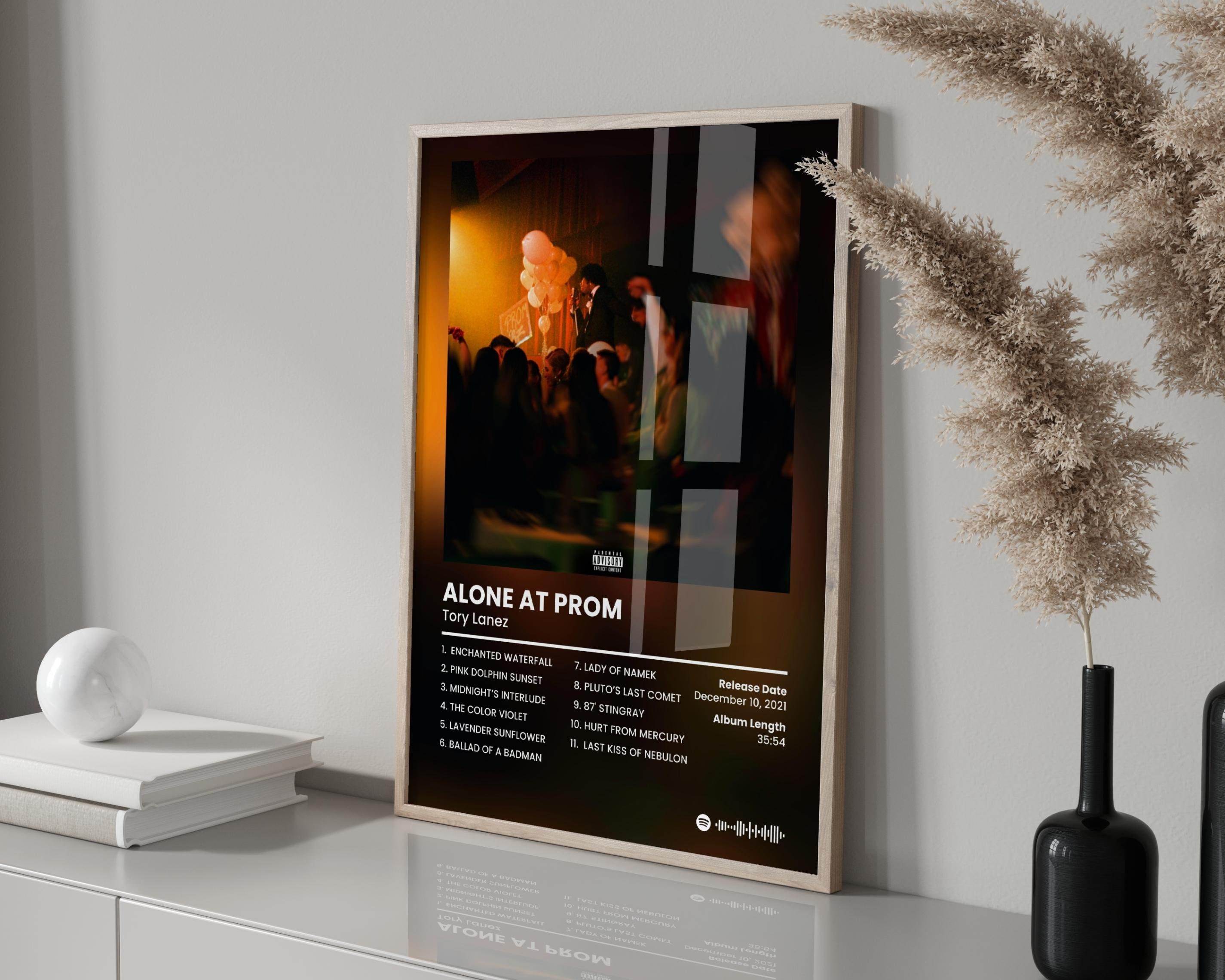 Tory Lanez Cover Poster, Alone at Prom Print, Classics Rap Poster, Hip ...