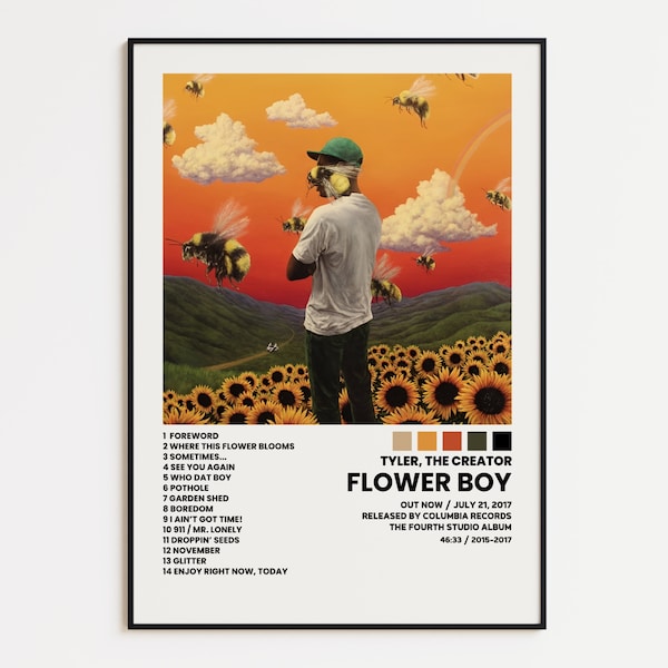 Flower Boy Poster - Etsy