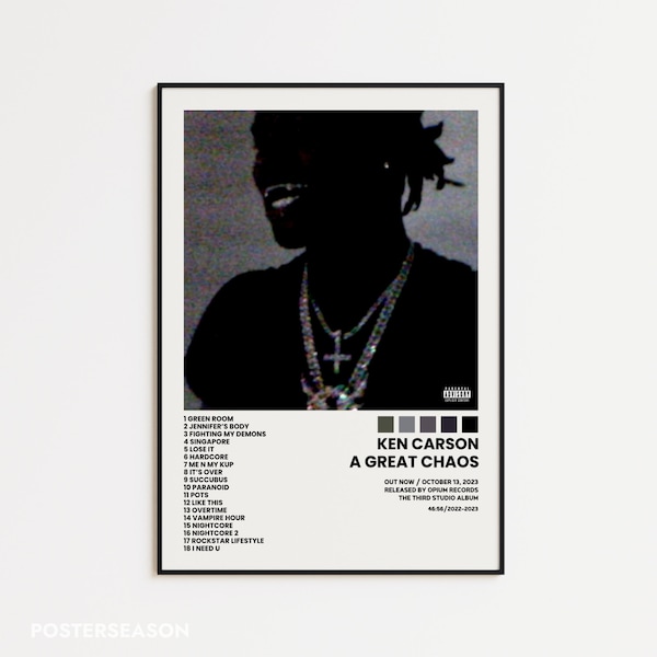 Ken Carson Album Covers - Etsy