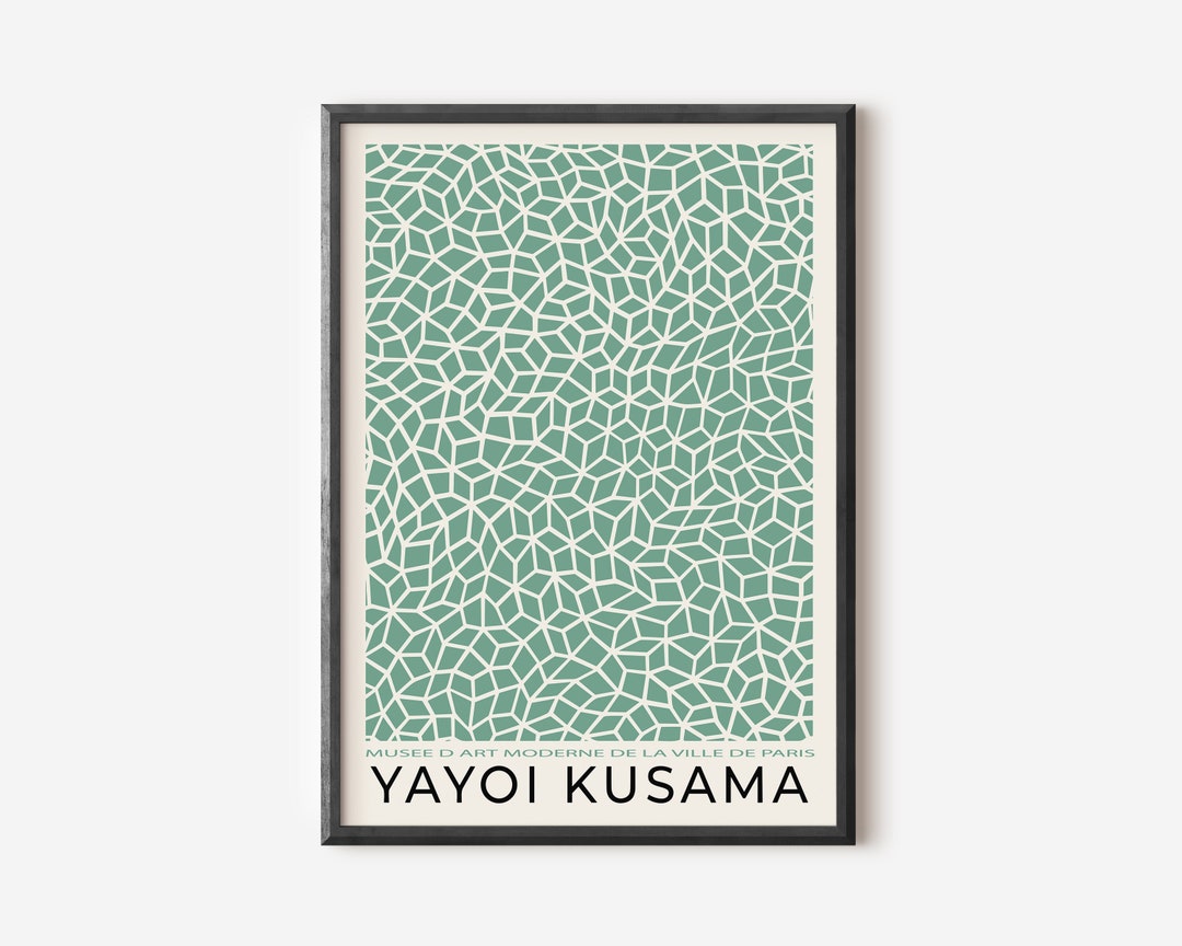Yayoi Kusama Print, Yayoi Kusama Infinity Nets, Yayoi Kusama Poster ...