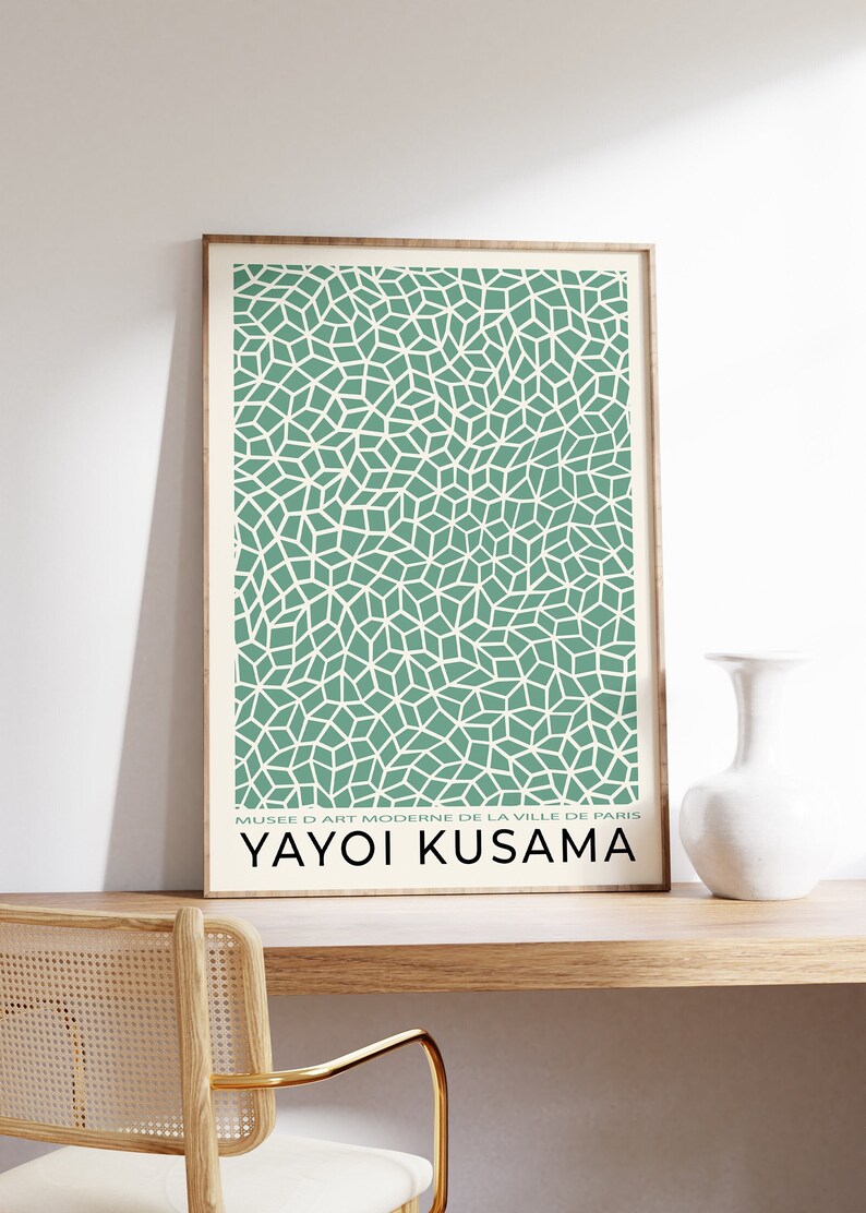 Yayoi Kusama Print, Yayoi Kusama Infinity Nets, Yayoi Kusama Poster ...