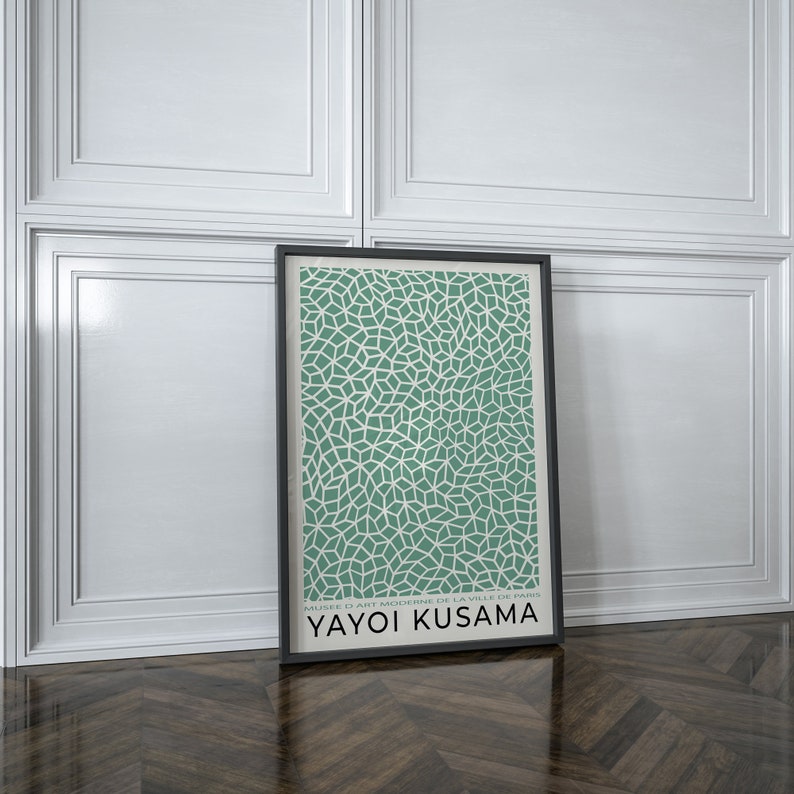 Yayoi Kusama Print, Yayoi Kusama Infinity Nets, Yayoi Kusama Poster ...