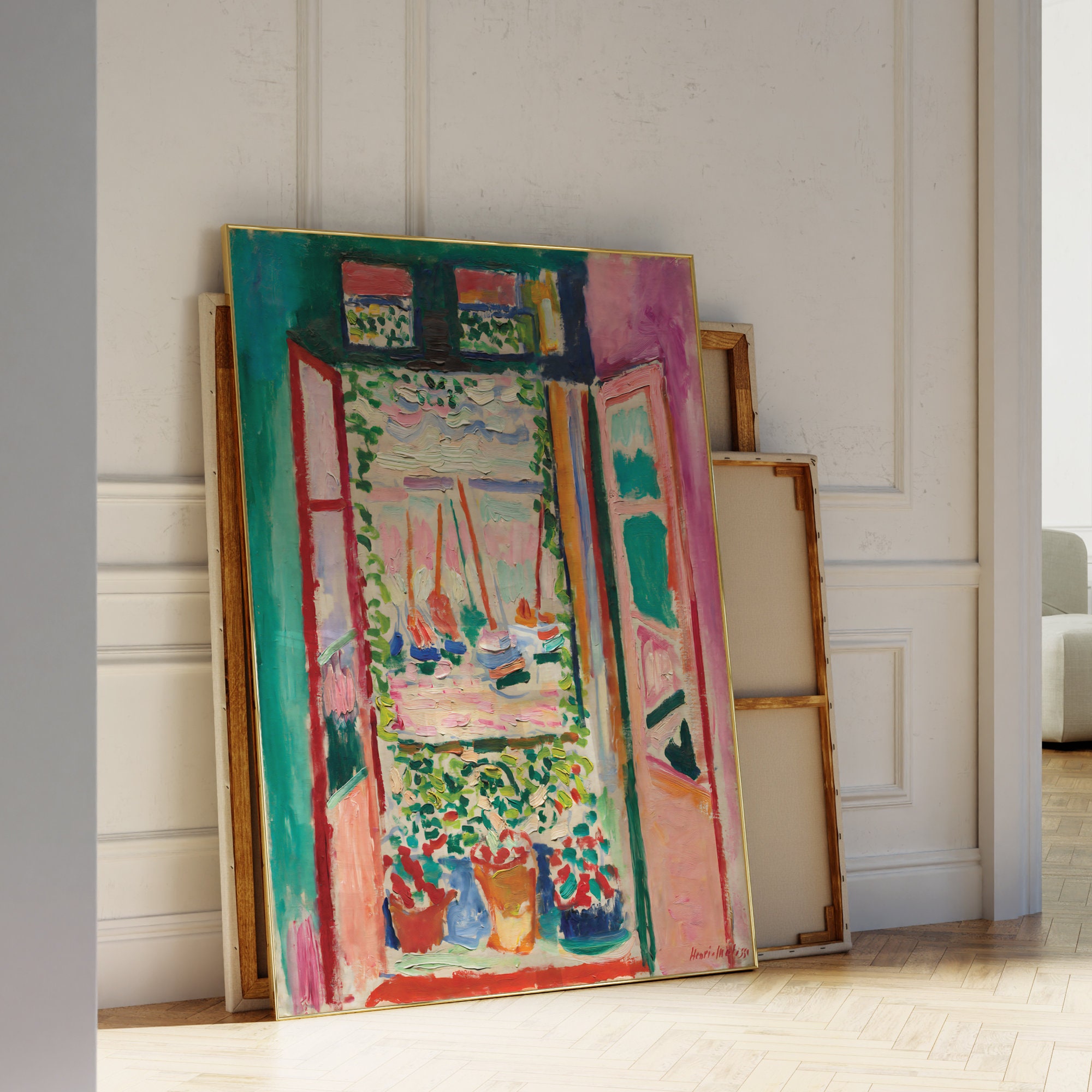 Matisse Print, Open Window, Painting by Henri Matisse, Printable Wall ...