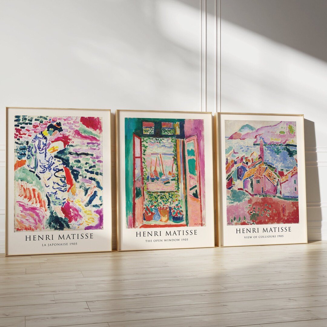 Henri Matisse Print, Exhibition Poster, Printable Wall Art, Digital ...