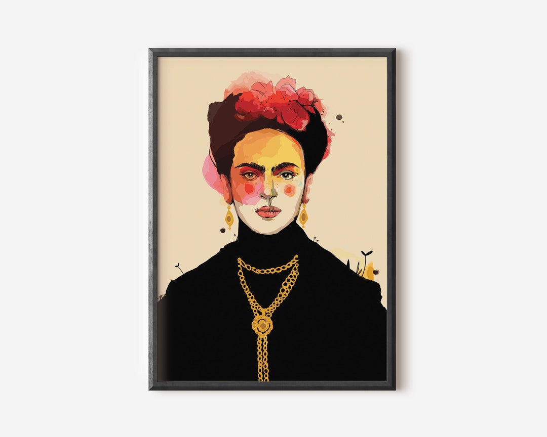 Frida Kahlo Print, Frida Kahlo Poster, Frida Kahlo Art, Frida Kahlo ...
