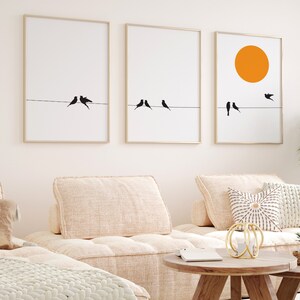 Tryptic Wall Art, Minimalist Art Prints, Printable Wall Art ...