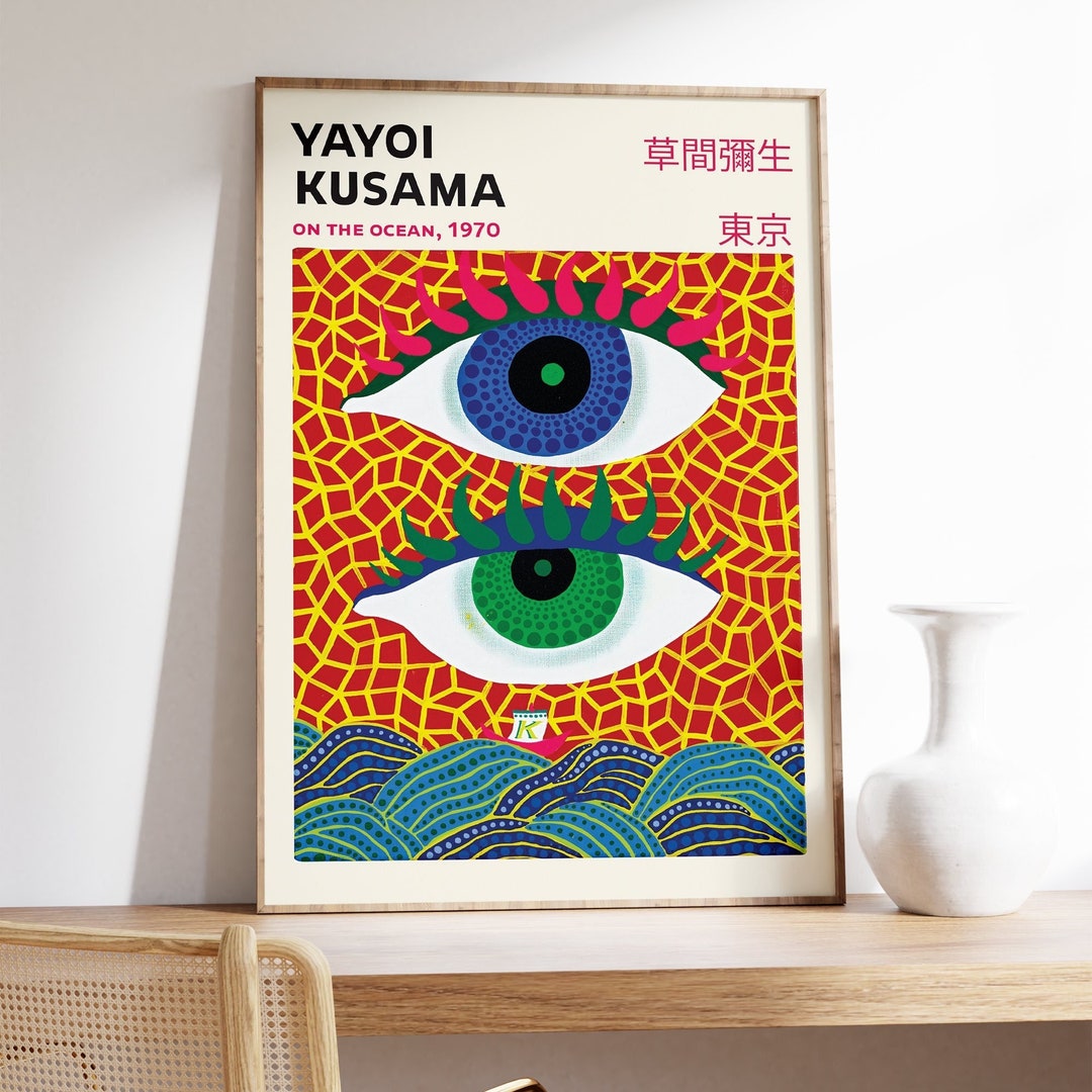 Yayoi Kusama Print, Yayoi Kusama Poster, Yayoi Kusama, Digital Download ...