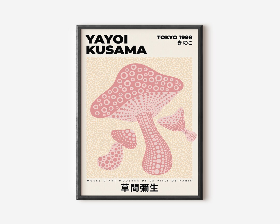 Yayoi Kusama Print, Yayoi Kusama Poster, Yayoi Kusama, Digital Download ...